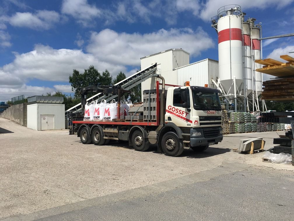 Gosset Matériaux | Livraison matériaux de construction