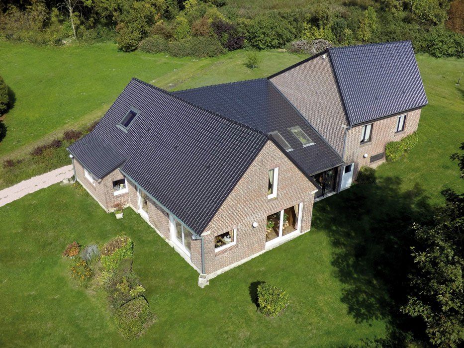 Tuile postel 20 terre cuite (tous coloris) - long. 31,5 cm x larg. 23 ...